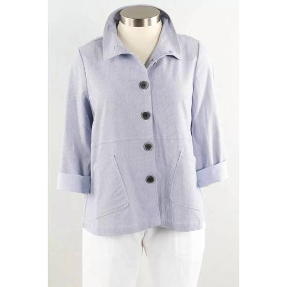 Habitat | Jackets & Coats | New Habitat Power Stretch Striped Swing ...